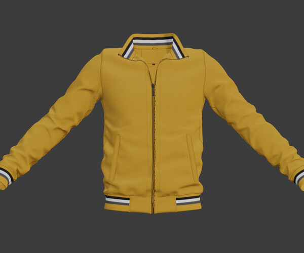 ArtStation - Men's Jacket - Marvelous / CLO Project file | Resources