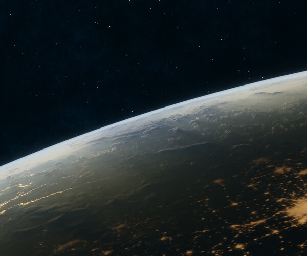 ArtStation - FREE realistic Planet Earth for Blender | Resources