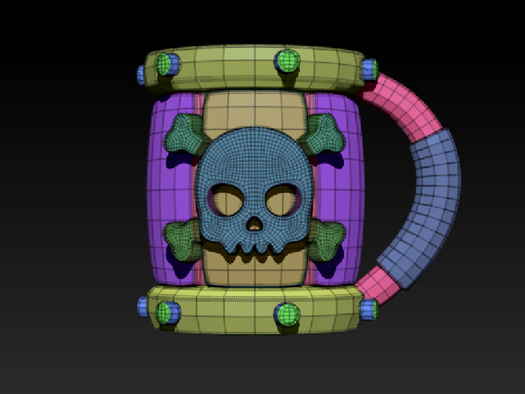 ArtStation - Stylised Game Item _ Beer mug | Game Assets