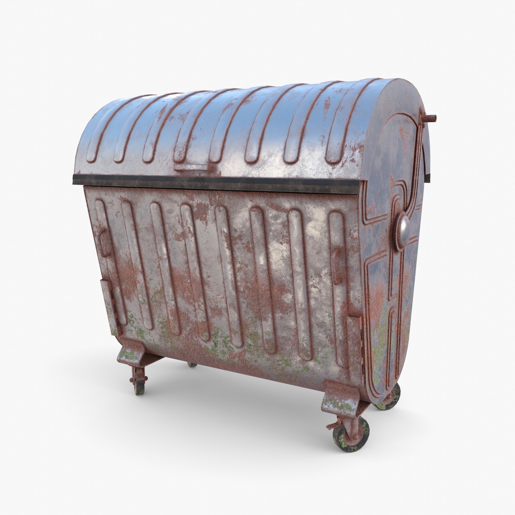 ArtStation - Dumpster v1 weathered | Game Assets