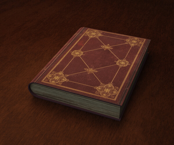 ArtStation - Old Book (from Asset) | Game Assets