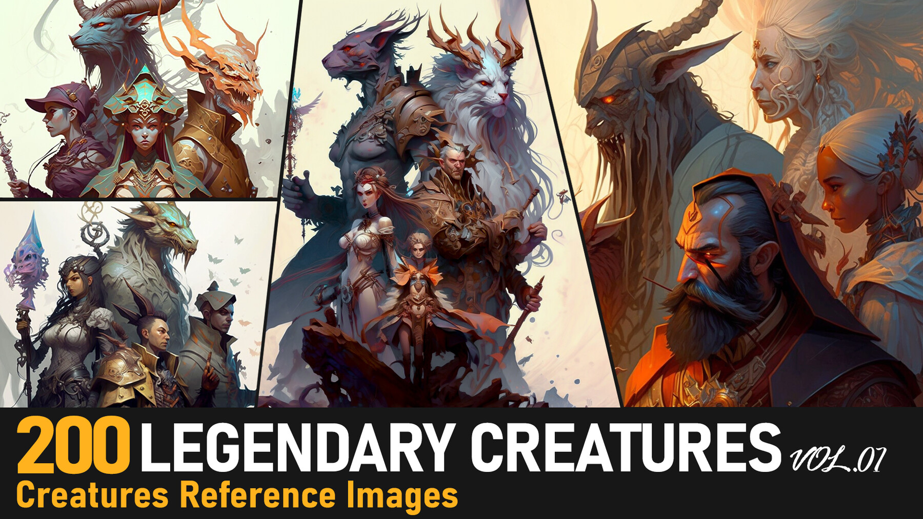 ArtStation - Legendary Creature VOL.01|4K Reference Images | Artworks
