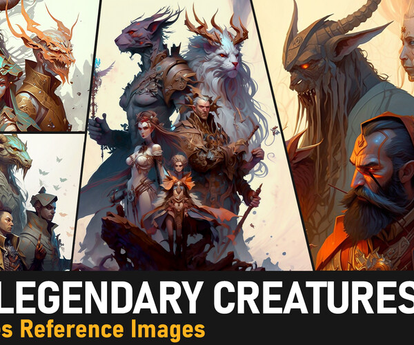 ArtStation - Legendary Creature VOL.01|4K Reference Images | Artworks