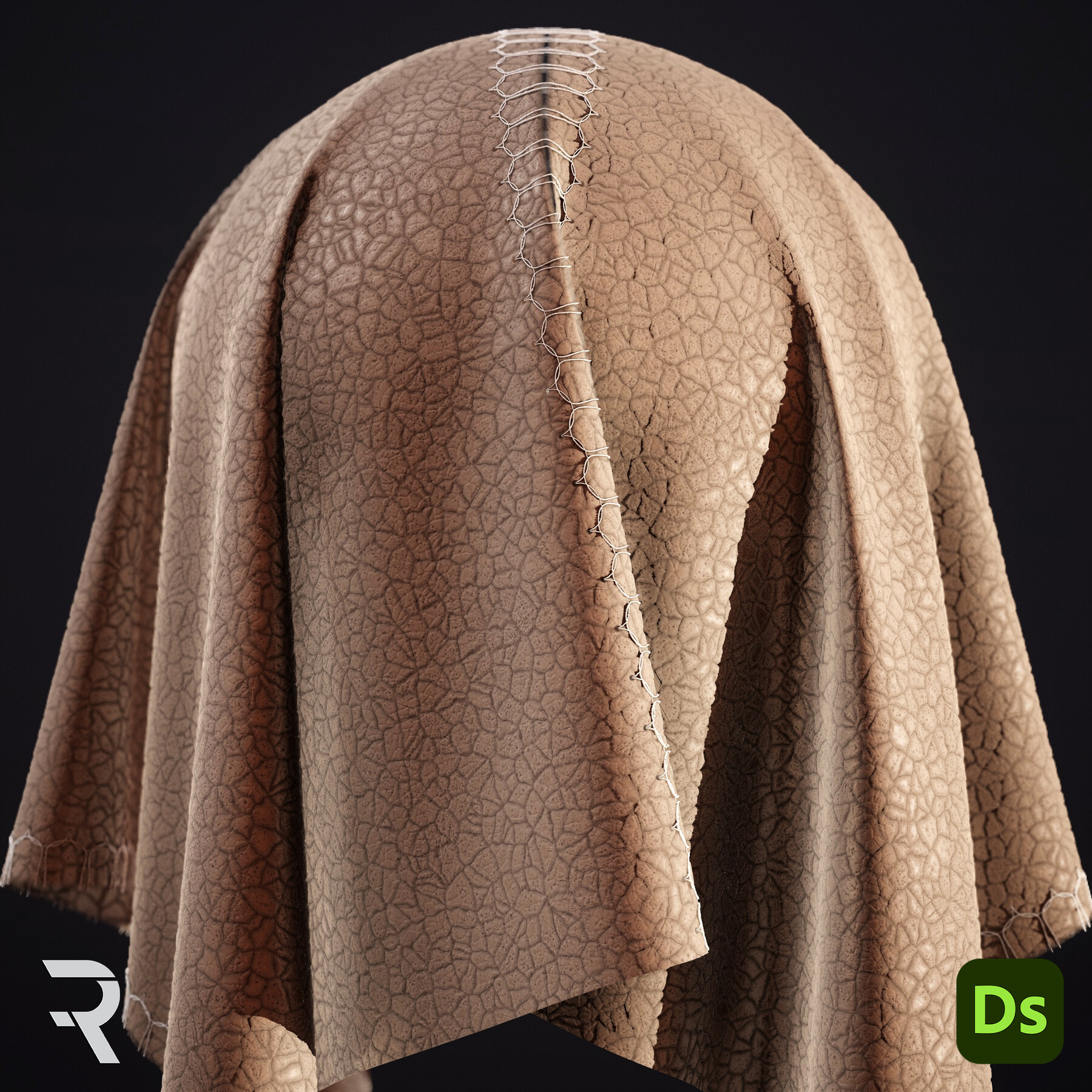 ArtStation - Man-Made Leather | Game Assets
