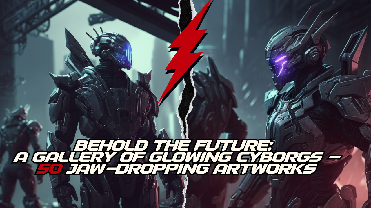 ArtStation - 50 Epic Scenes of Futuristic Cyborgs Pack: A Gallery of Power and Progression | Vol ...