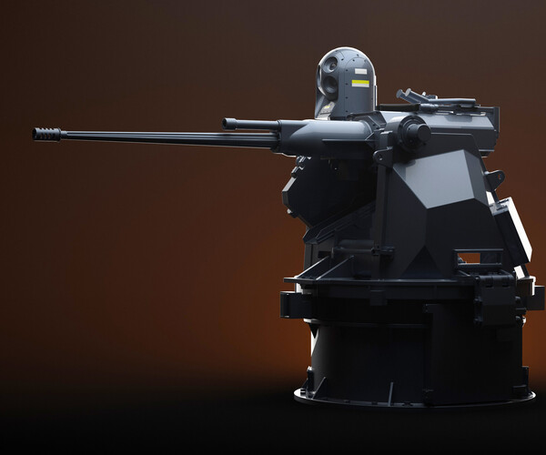 ArtStation - Bushmaster_M242 | Game Assets