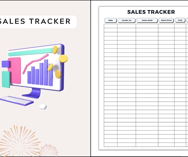 ArtStation - Sales Tracker Printable | Artworks