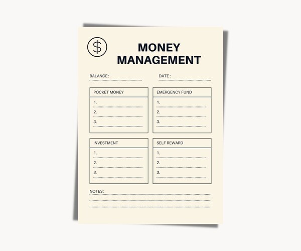 ArtStation - Home Money Management Planner | Artworks