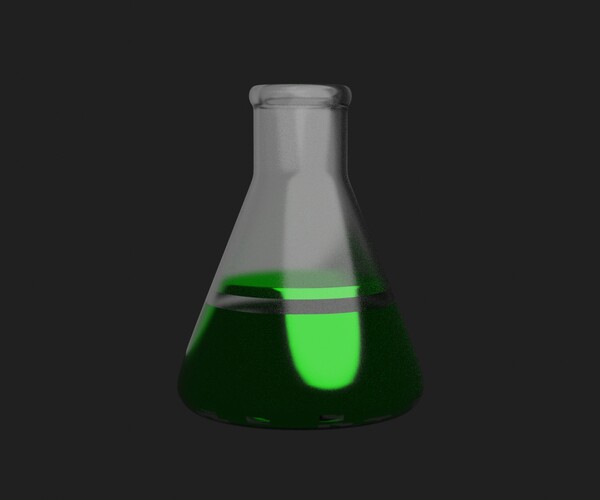 ArtStation - Potion Conical Flask | Resources