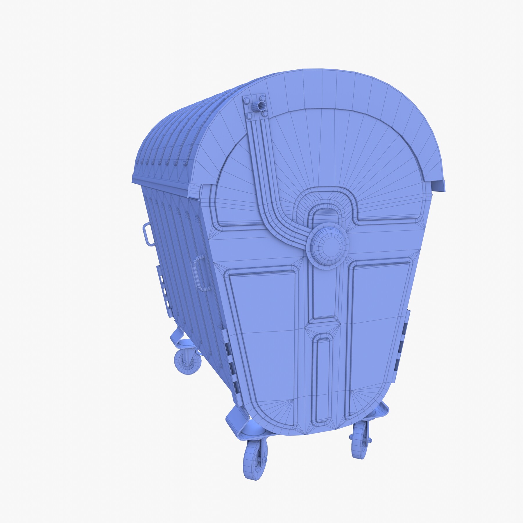 ArtStation - Dumpster v6 weathered | Game Assets