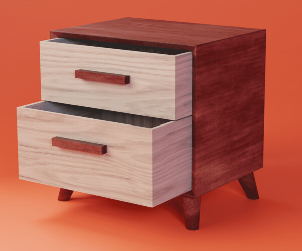 ArtStation - Bedside Table pack | Game Assets