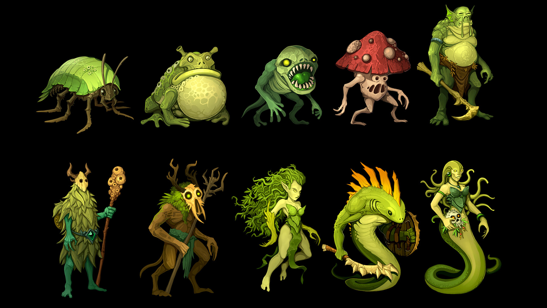 ArtStation - Fantasy Army Characters pack5 | Game Assets