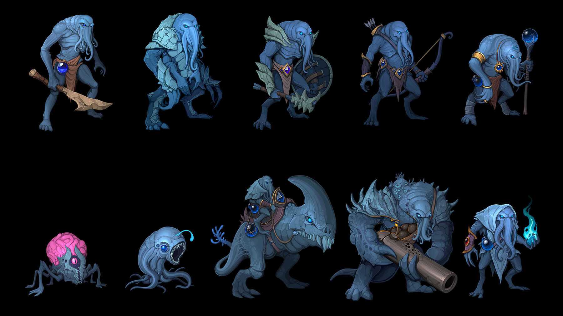 ArtStation - Fantasy Army Characters pack5 | Game Assets