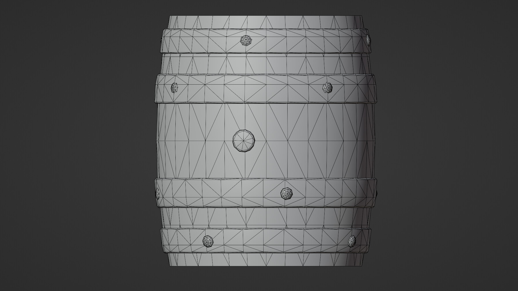 ArtStation - GameReady Wooden Barrel | Game Assets