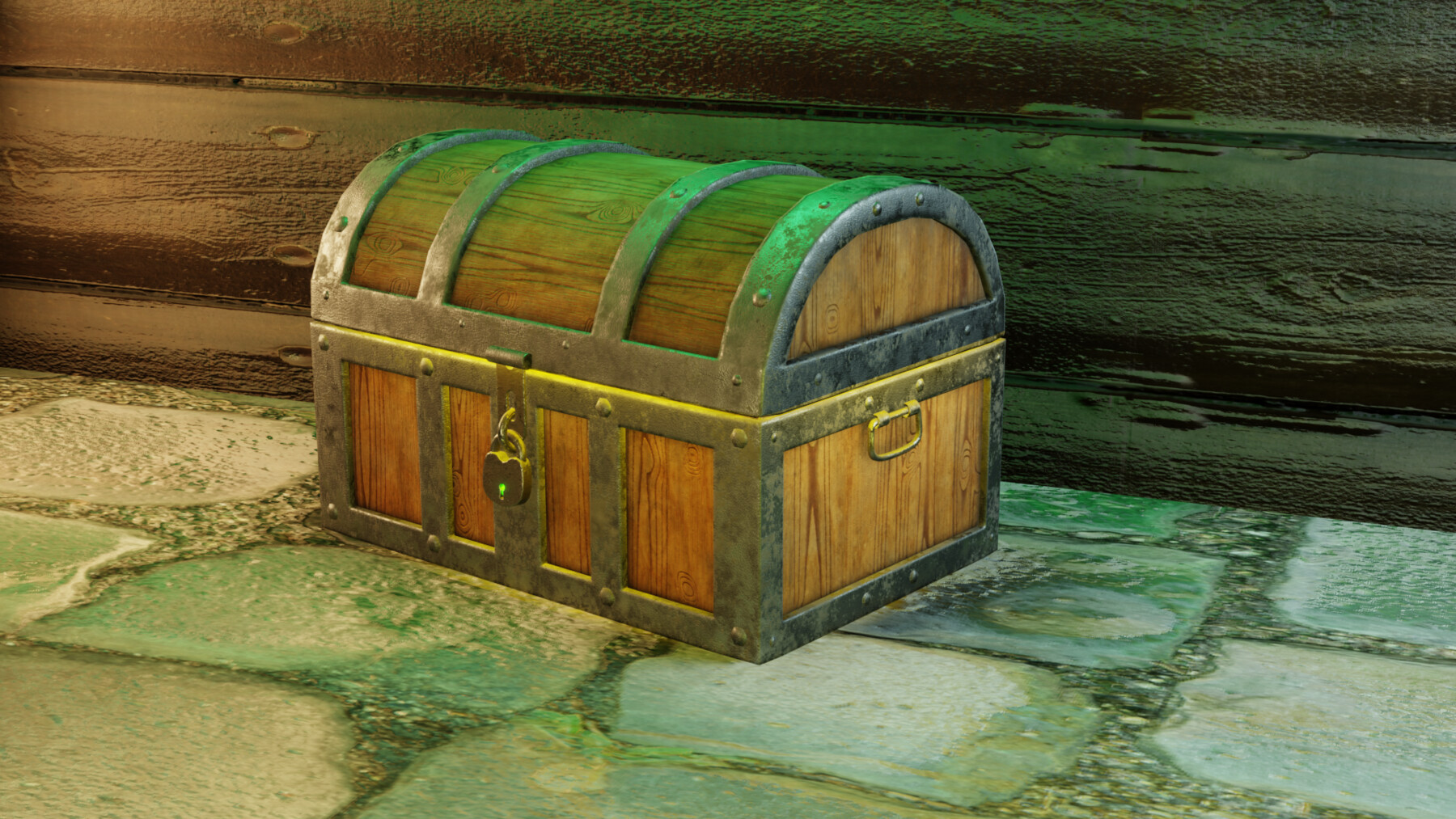 ArtStation - Game Ready Wood Chest | Game Assets