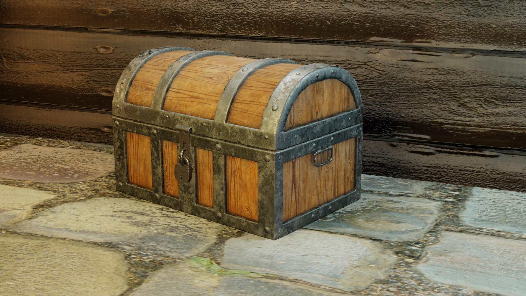 ArtStation - Game Ready Wood Chest | Game Assets