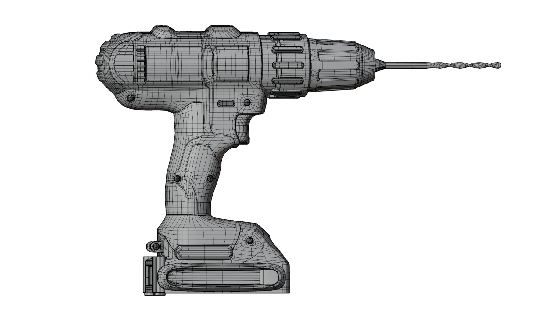 ArtStation - Drill Model 3D model | Game Assets