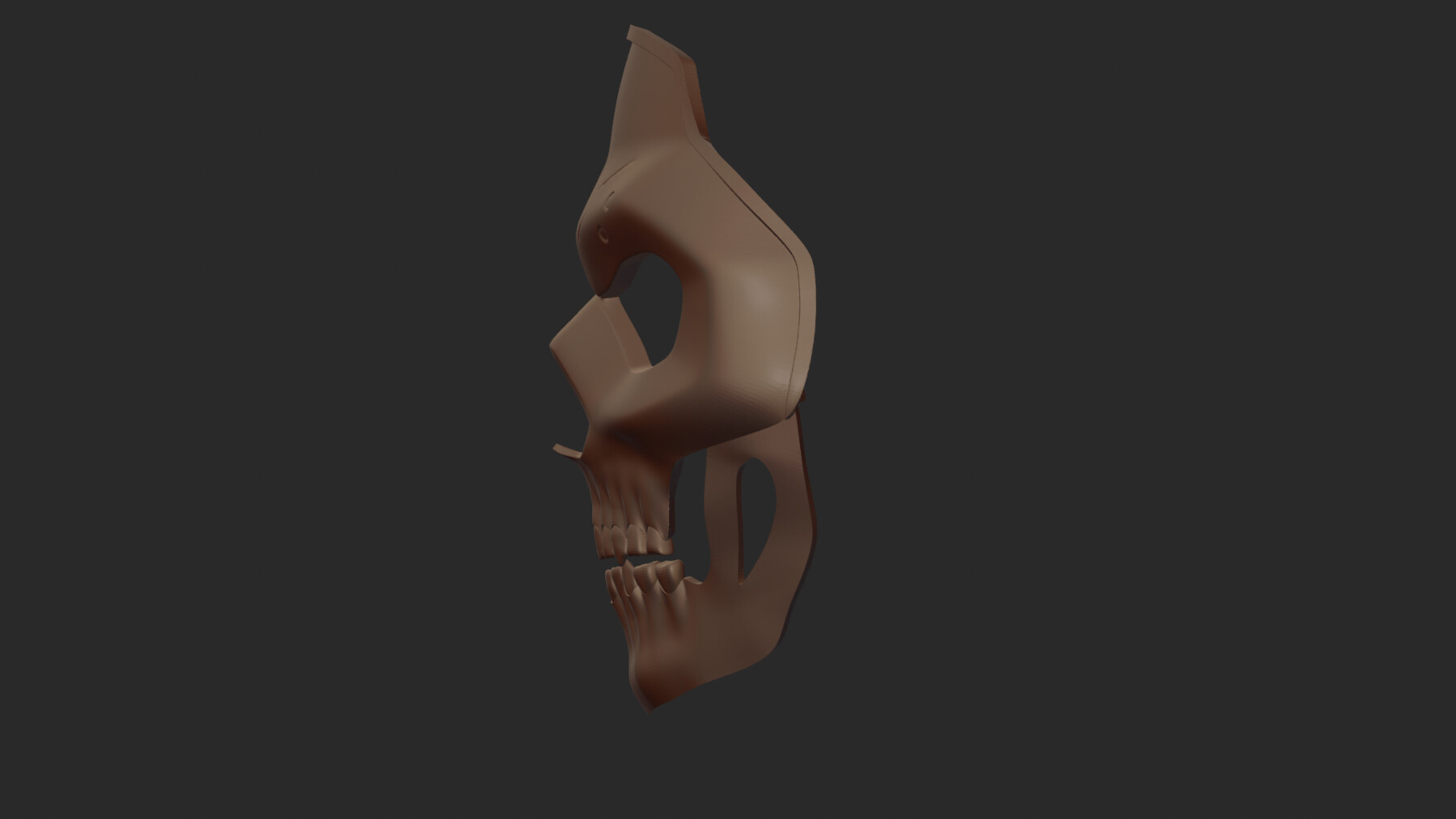 ArtStation - Call Of Duty Ghost Mask Printable Versin STL High-poly ...