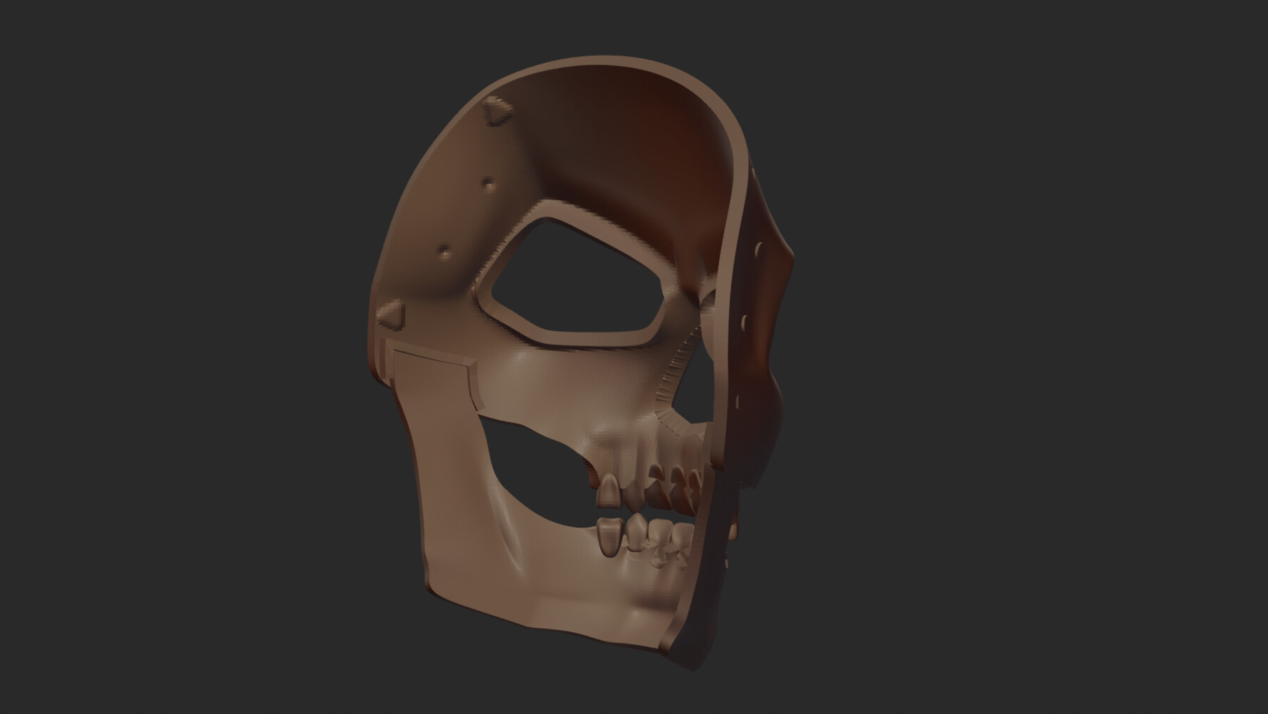 ArtStation - New Call Of Duty Ghost Mask Printable Version STL High ...