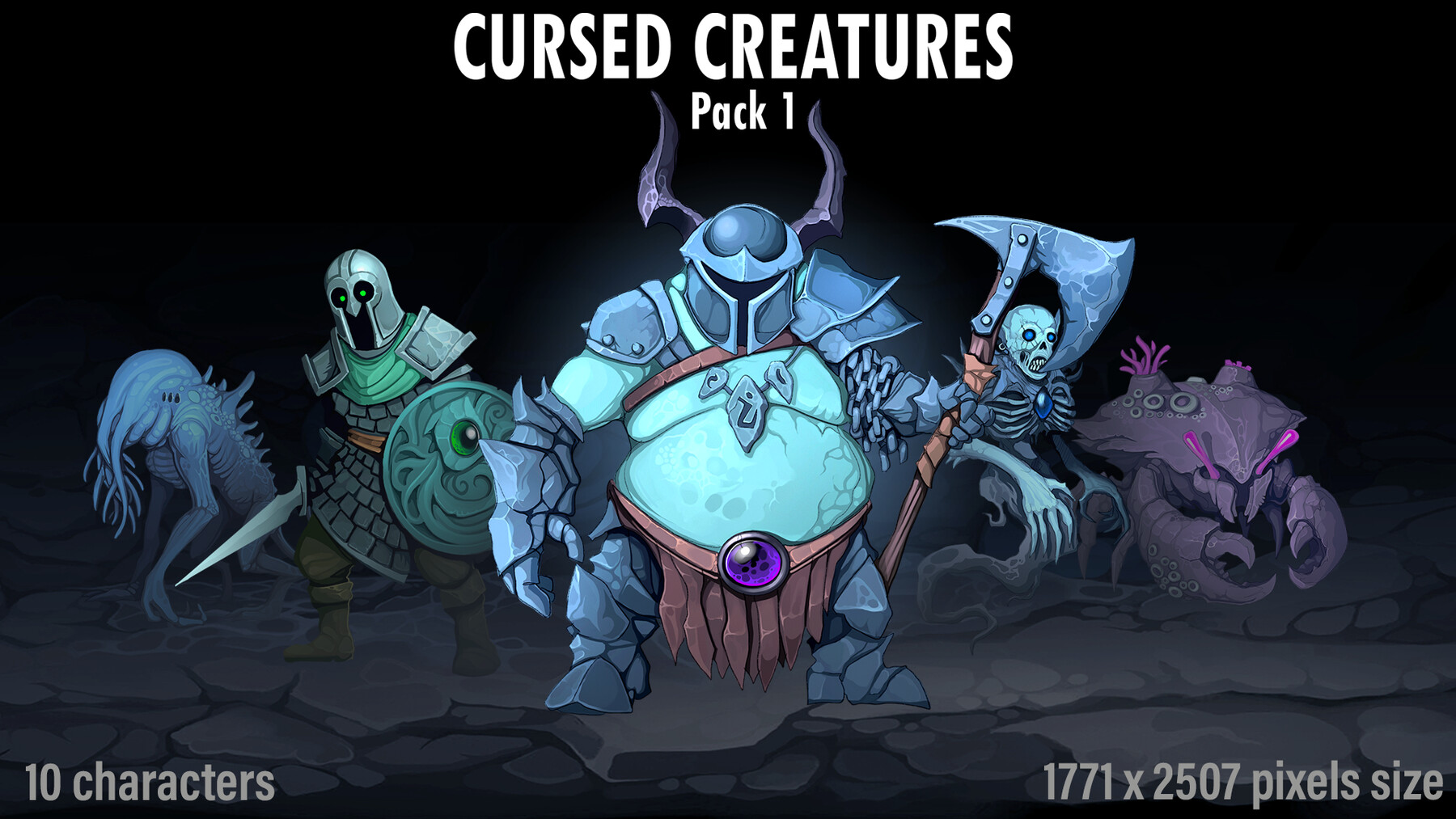 ArtStation - Cursed Creatures | Game Assets