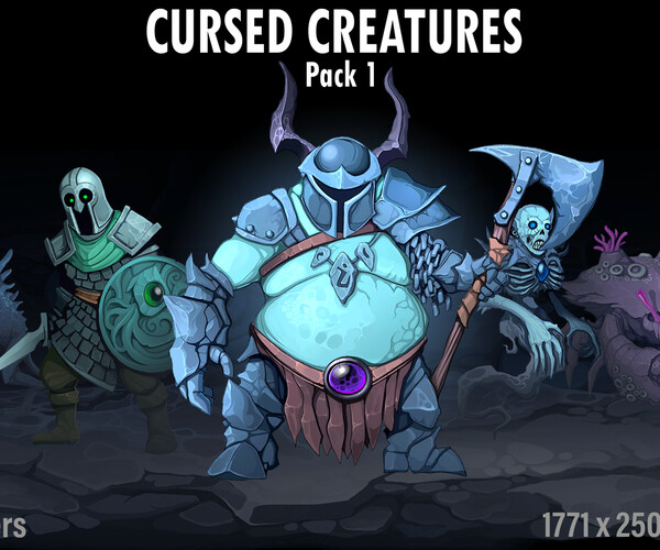 ArtStation - Cursed Creatures | Game Assets