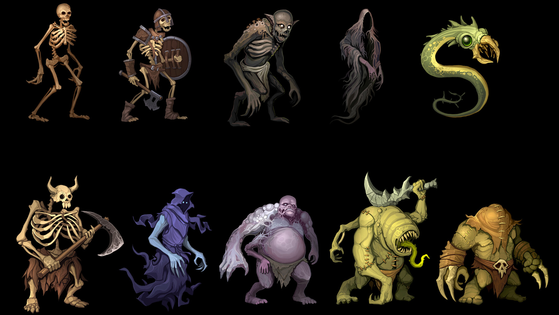 ArtStation - Undead Creatures | Game Assets