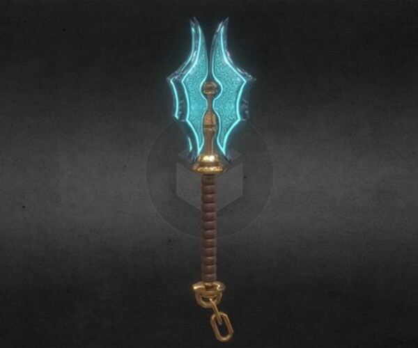 ArtStation - Fantasy Mace | Game Assets
