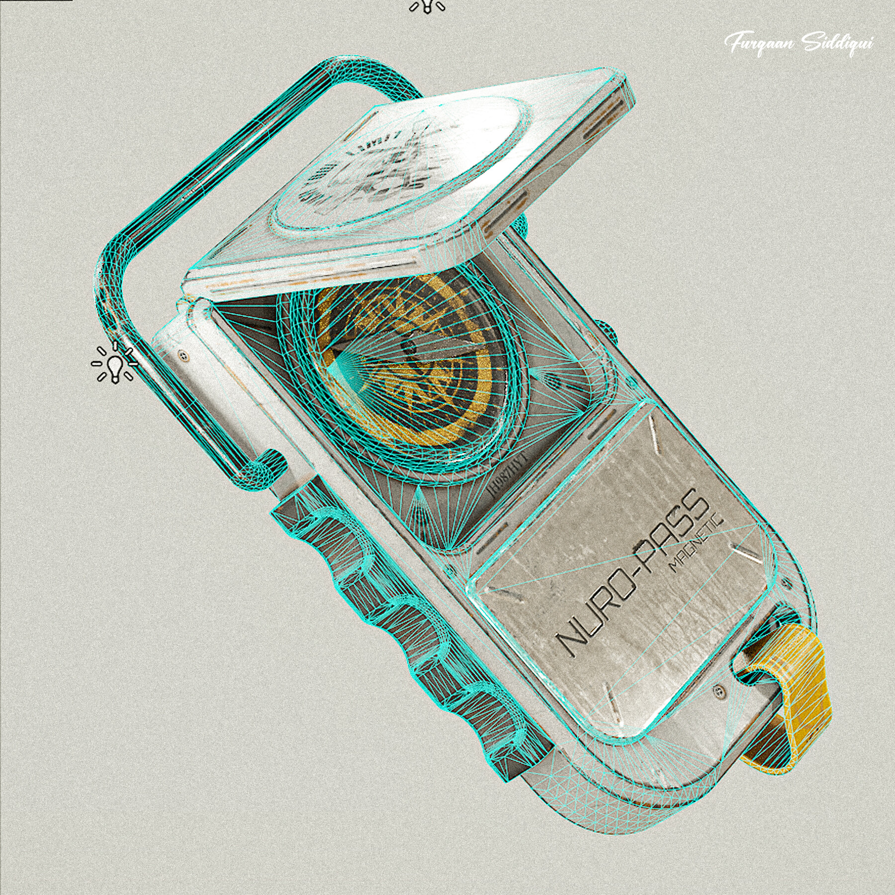 ArtStation - Sci-fi Compass V1 PBR | Game Assets