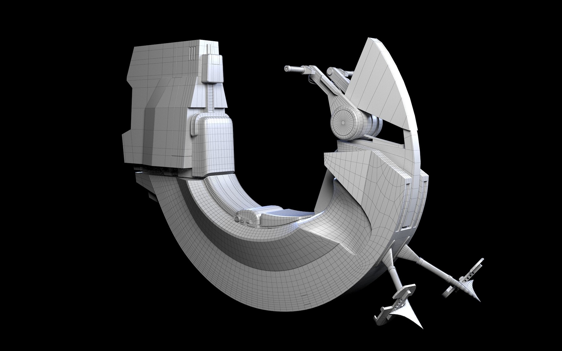 ArtStation - Bloodfin speeder Star Wars | Resources