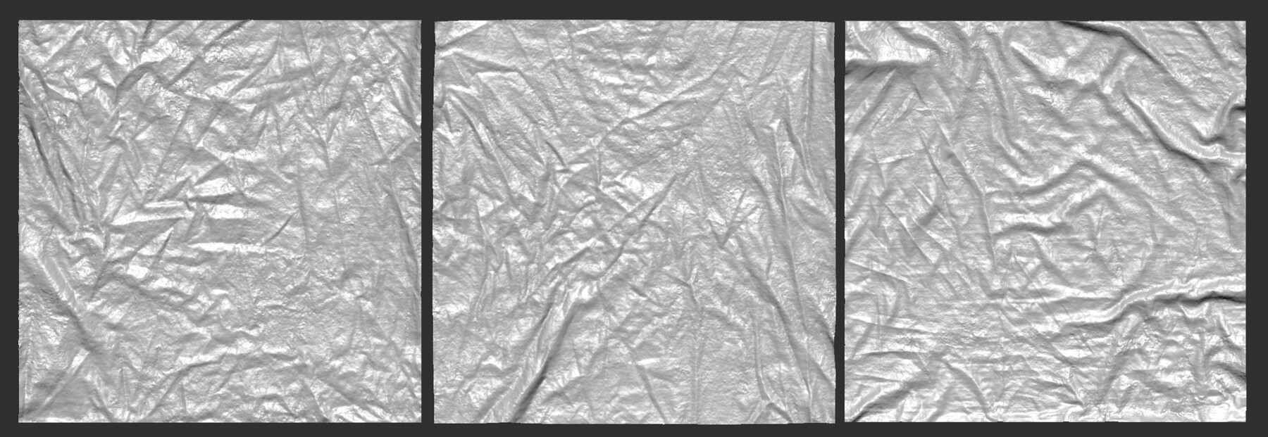 ArtStation - Scanned Wrinkle Displacement Vol.3 | Resources