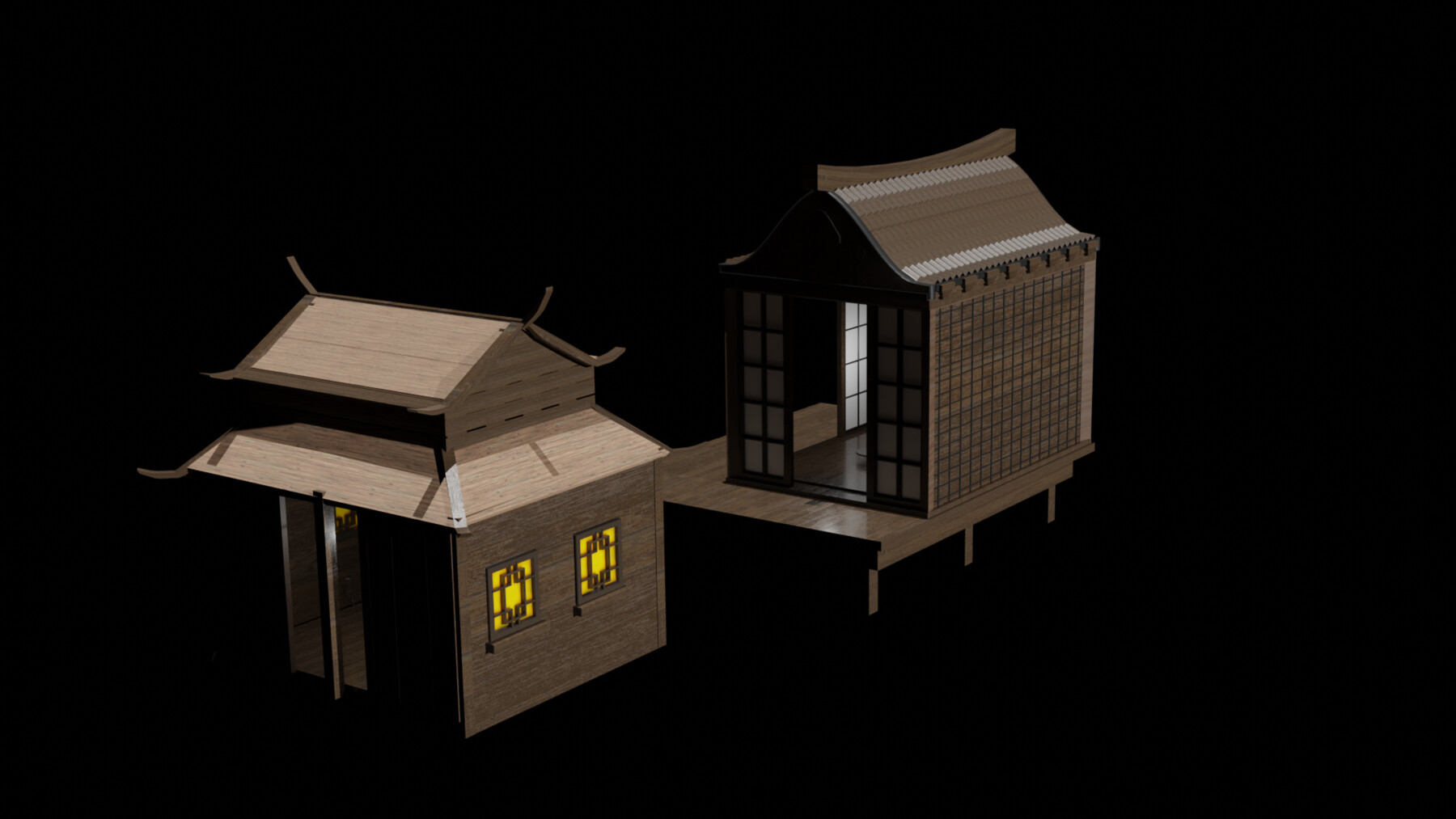 ArtStation - Chinese House 4 | Resources