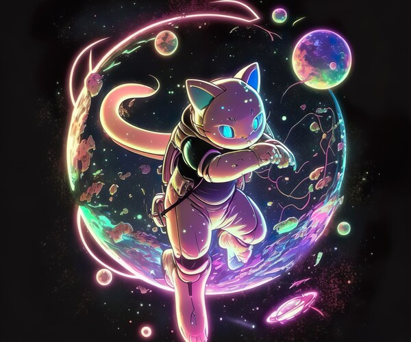 ArtStation - "CyberMew" | Artworks