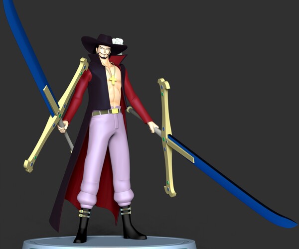 ArtStation - One Piece - Dracule Mihawk | Resources