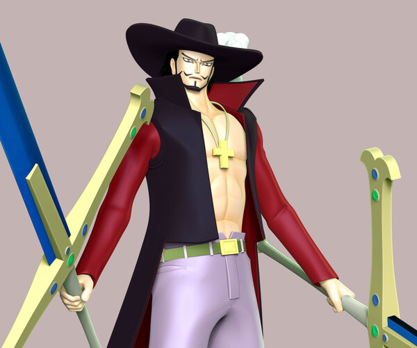ArtStation - One Piece - Dracule Mihawk | Resources