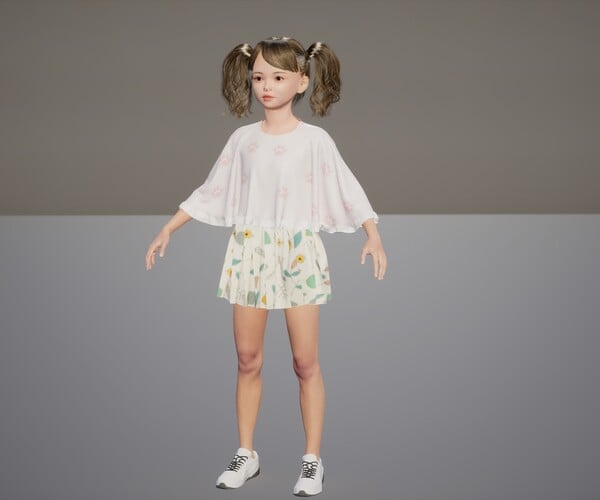 ArtStation - meyilin-Lovely child--Metahuman/Unreal engine 5 | Resources