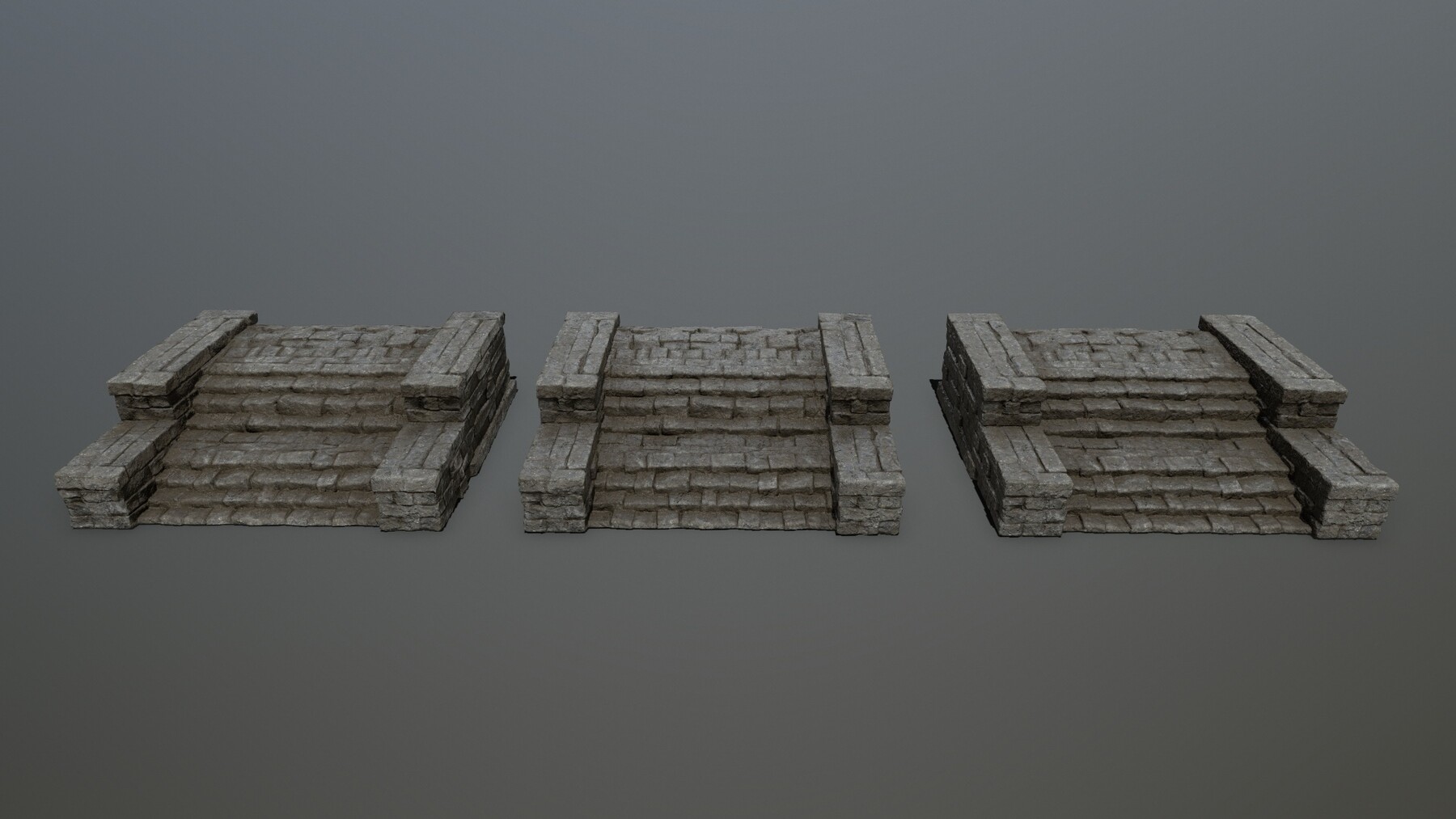 ArtStation - Ruin Stairs | Game Assets