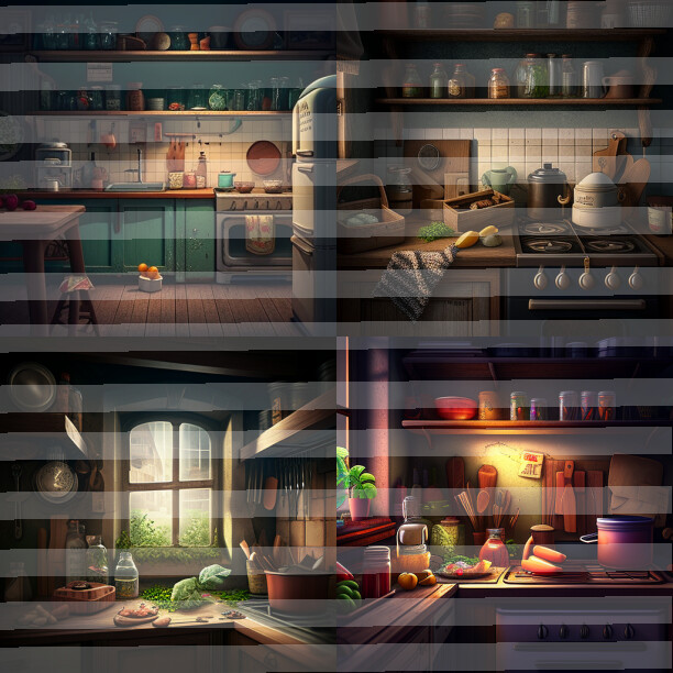 ArtStation - Kitchen Backgrounds | Artworks