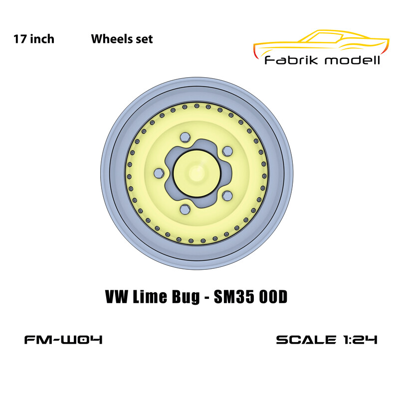 ArtStation - WHEELS LIME BUG SM 35 17" | Resources