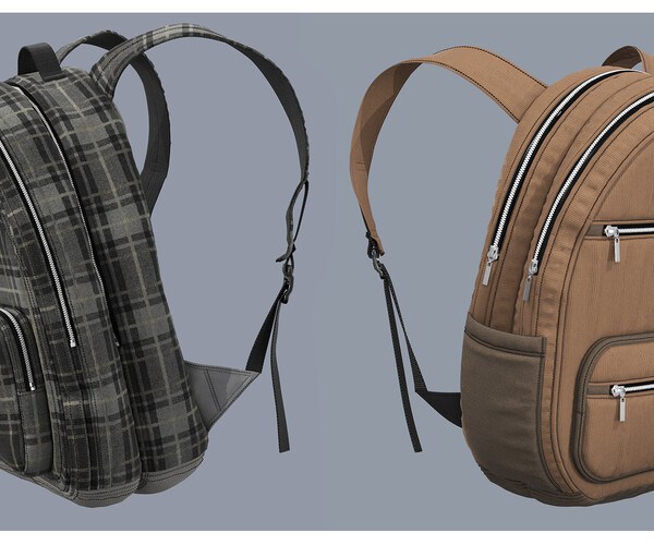 ArtStation - Backpacks | Resources