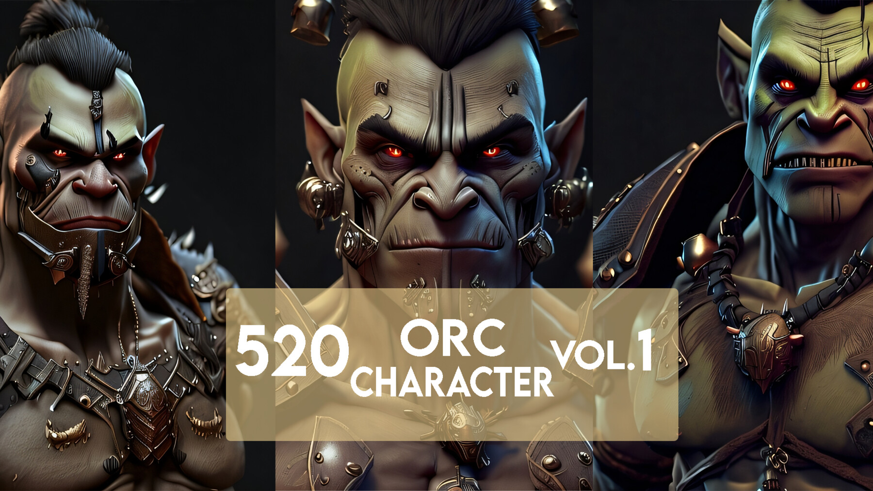 ArtStation - 520 Realistic Orc Warior Reference Pack | 2K | v.1 | Artworks