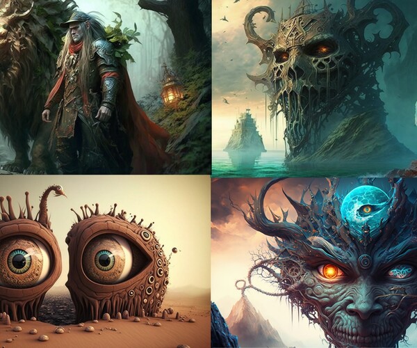 ArtStation - Psychedelic Mirage - 96 ARTWORKS - 8K Resolution | Artworks