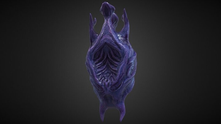 ArtStation - Alien Egg 2 - Ngchipv | Game Assets