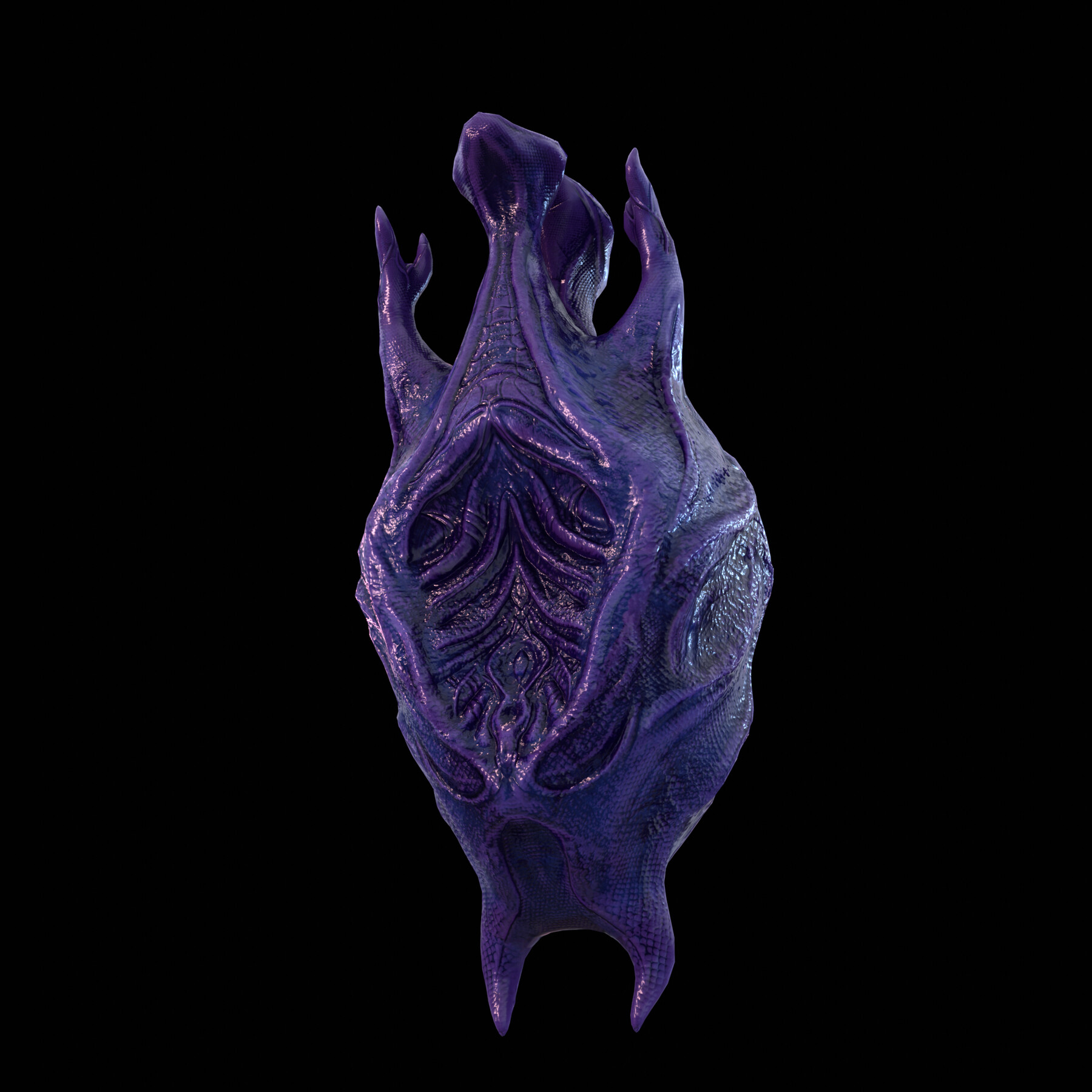 ArtStation - Alien Egg 2 - Ngchipv | Game Assets