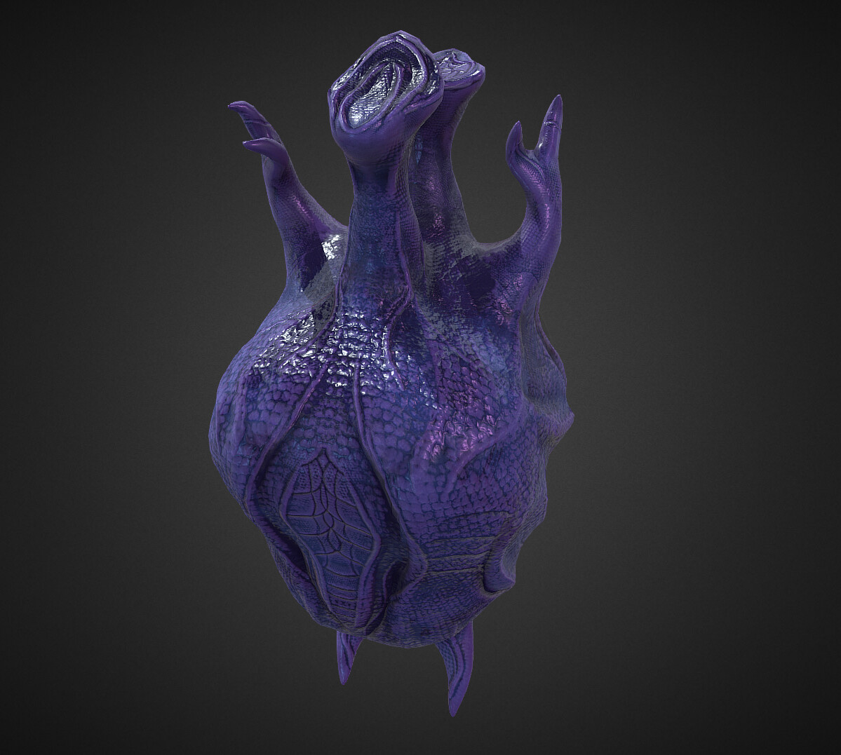 ArtStation - Alien Egg 2 - Ngchipv | Game Assets