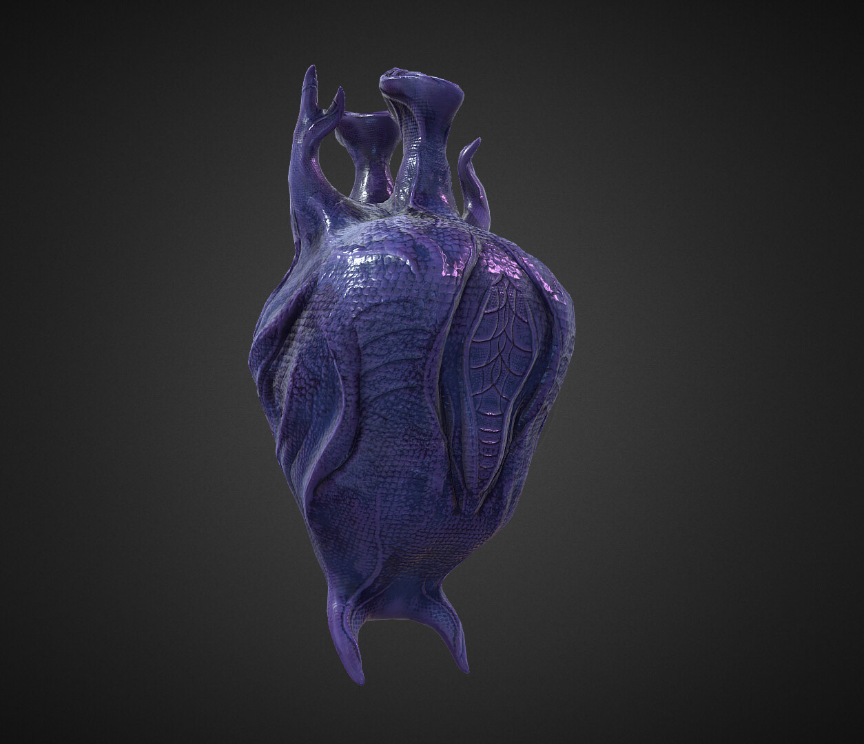 ArtStation - Alien Egg 2 - Ngchipv | Game Assets