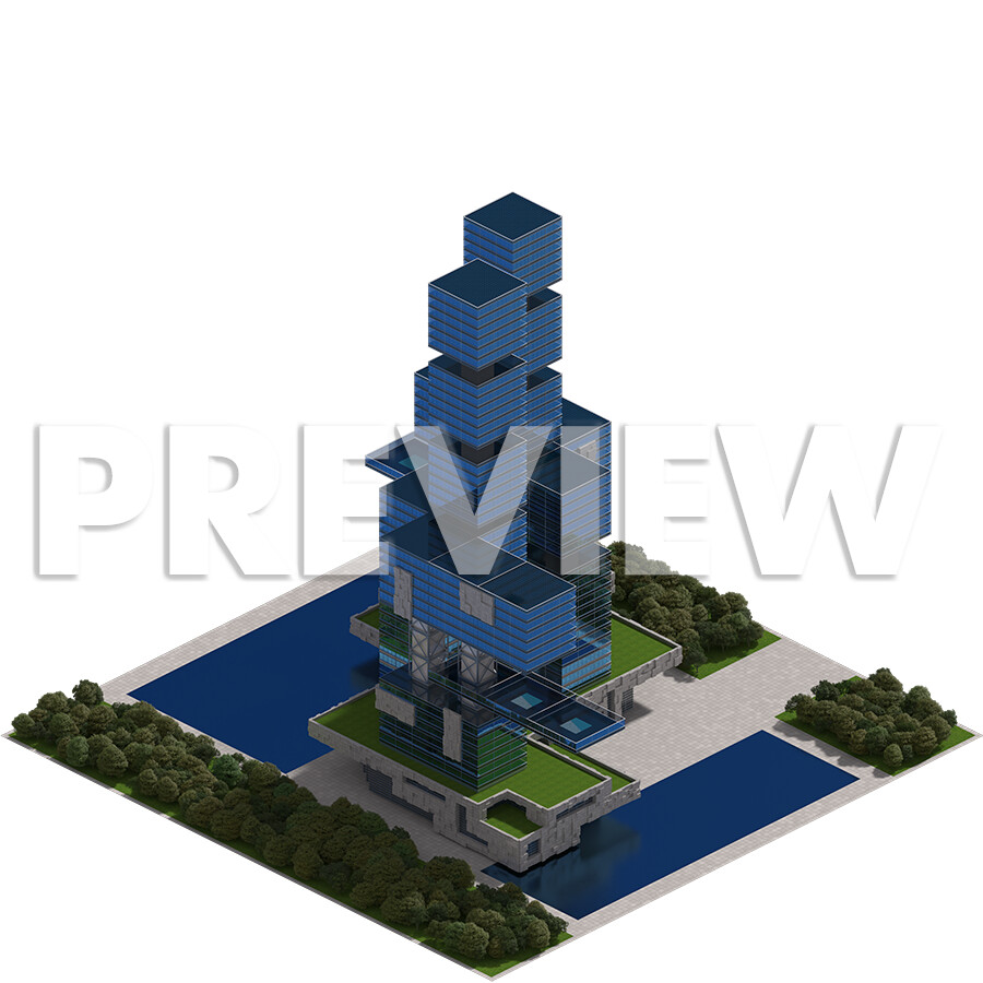 ArtStation - Architecture (Tile#0053, 2x2) – Dimetric Projection Illustrations | Game Assets