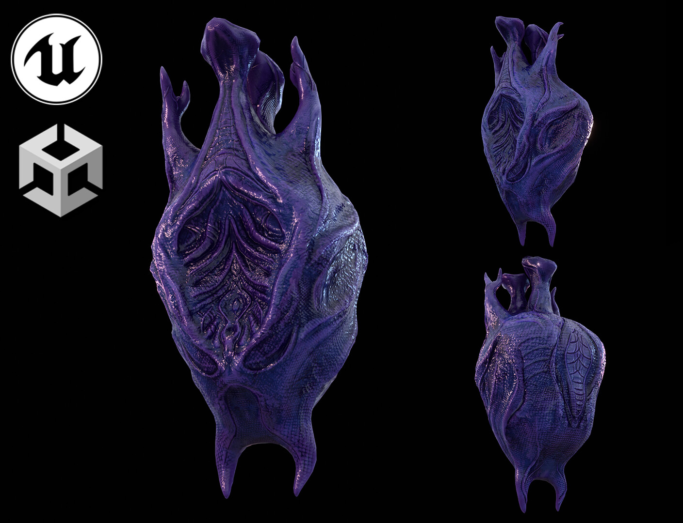 ArtStation - Alien Egg 2 - Ngchipv | Game Assets