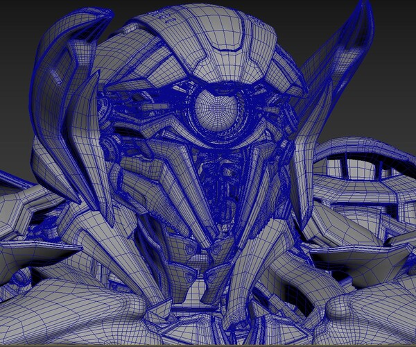 ArtStation - Rigged Transformers Shockwave 3d model | Resources
