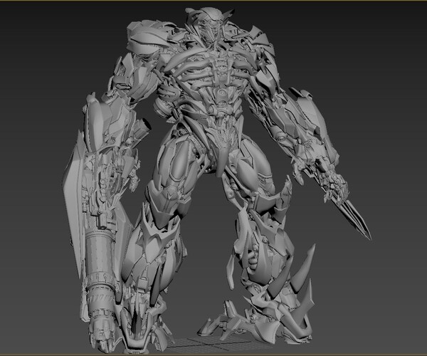 ArtStation - Rigged Transformers Shockwave 3d model | Resources