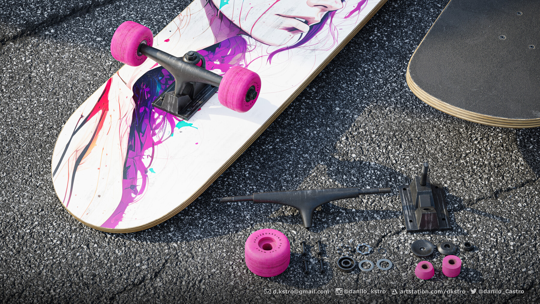 ArtStation - Skateboard | Resources